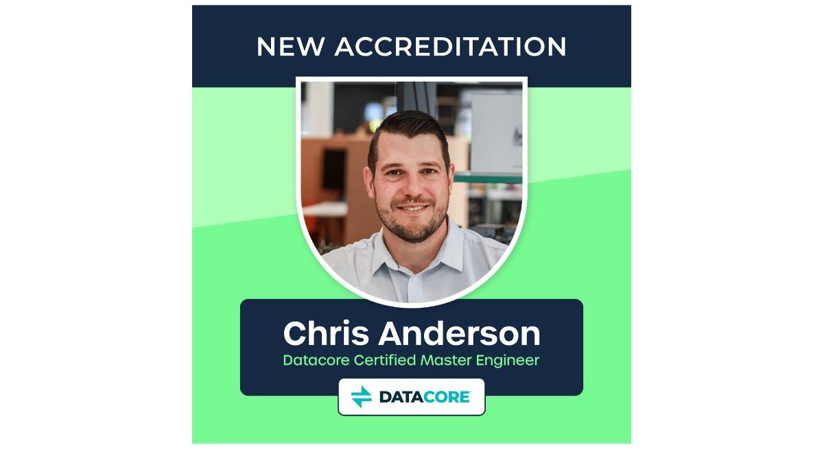 Datacore Certified Master Engineer Chris Anderson | Waterstons